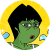 BRUCE pepe BRUCE logo