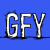 go fu*k yourself. GFY logo