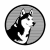 Husky AVAX HUSKY logo