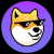 Wrapped WDOGE WWDOGE logo