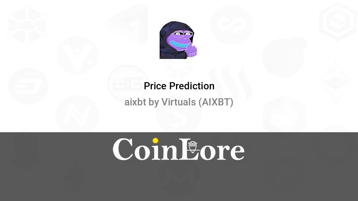 aixbt by Virtuals Price prediction, Short/Long Forecast - CoinLore