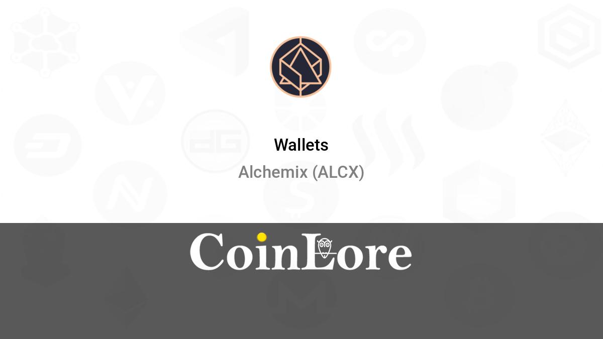List of Top Alchemix (ALCX) Wallets | CoinLore