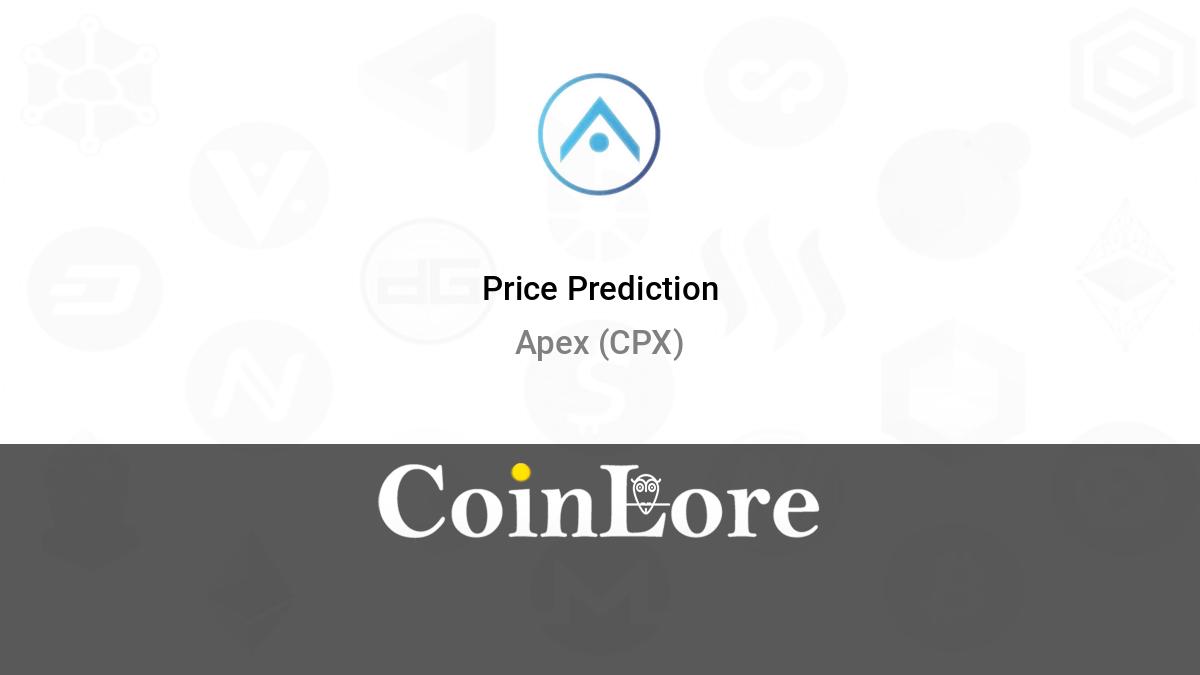 Apex Price prediction, Short/Long Forecast - CoinLore