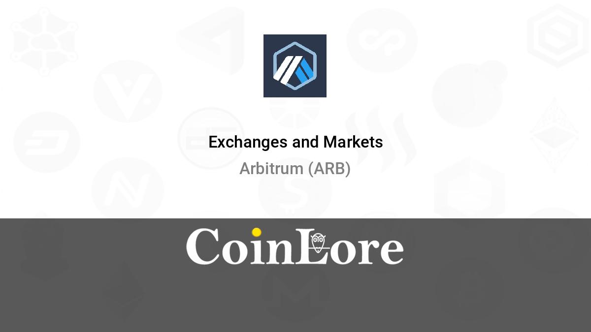 Arbitrum (ARB) どこで 買う べき | CoinLore