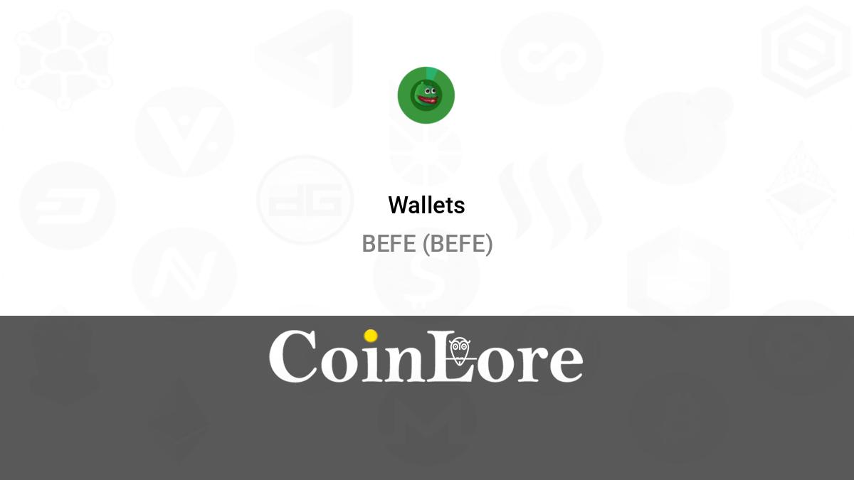 List of Top BEFE (BEFE) Wallets | CoinLore