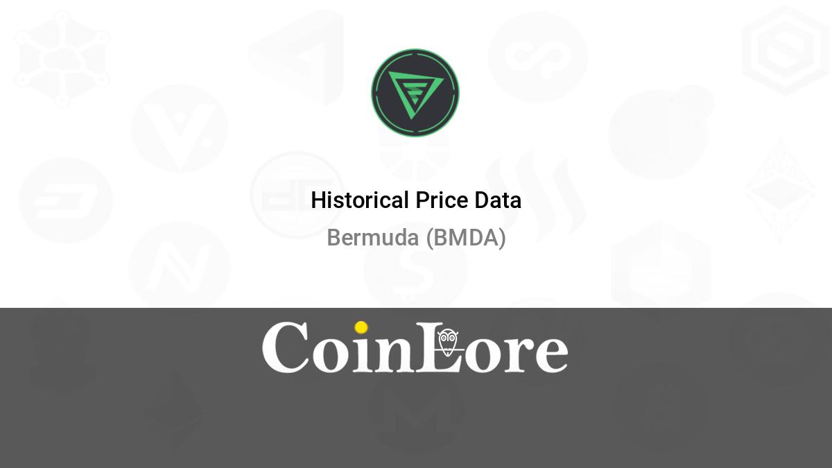 Bermuda (BMDA) Historical Prices | CoinLore