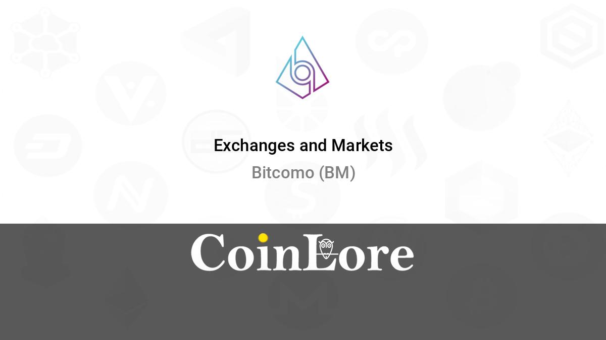 Bitcomo (BM) 거래소 | CoinLore