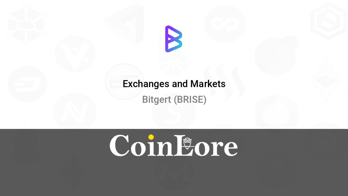 Bitgert (BRISE) どこで 買う べき | CoinLore