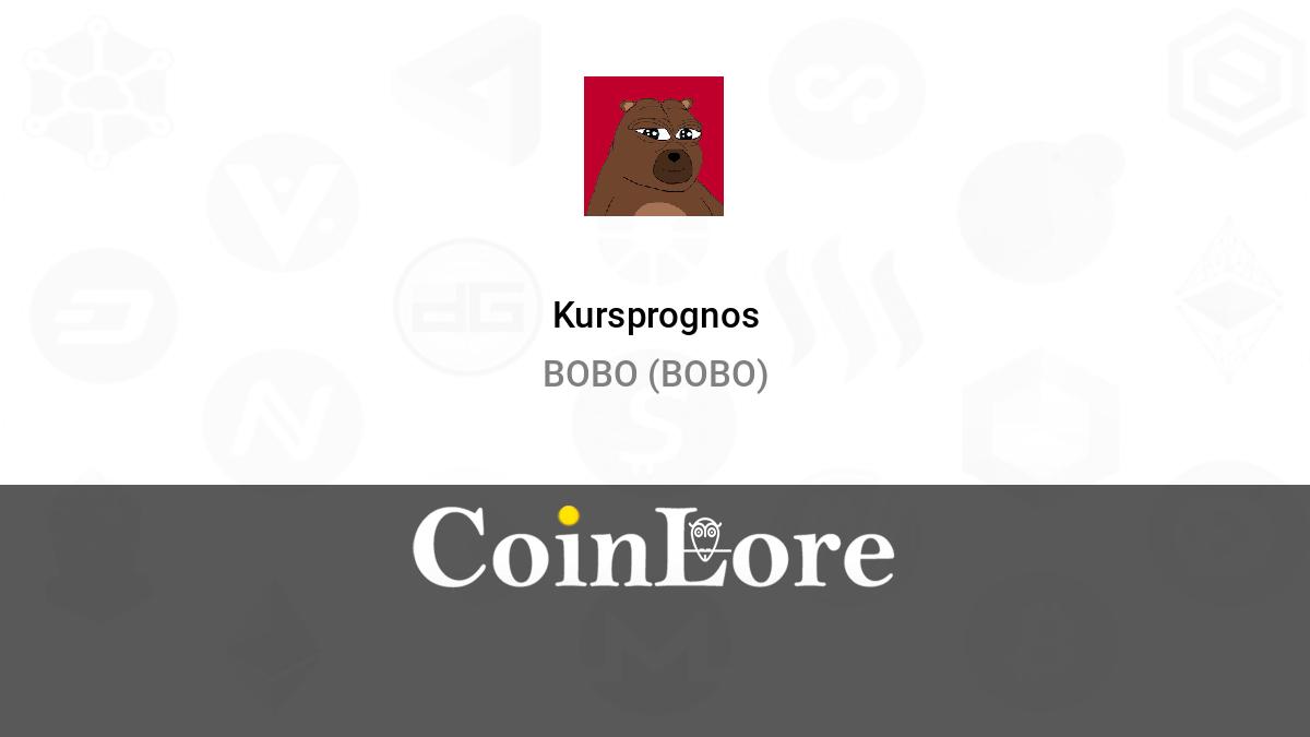 BOBO Prognose 2026 2027 2028 - 2030/2040