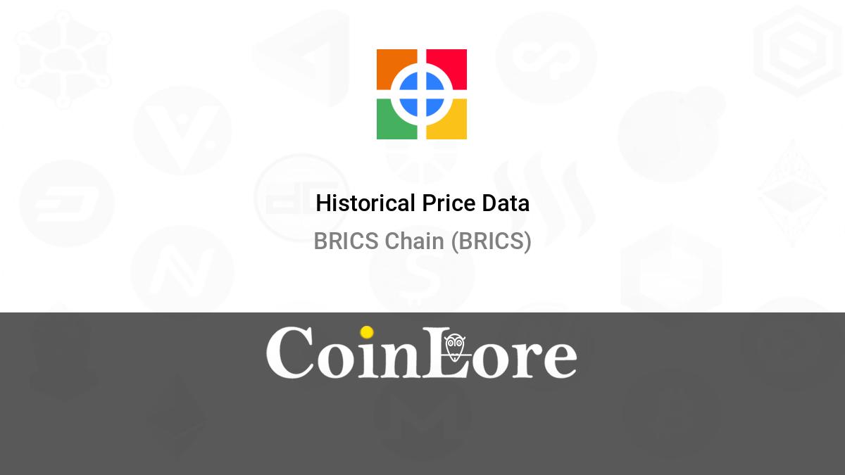 BRICS Chain (BRICS) Historical Prices | CoinLore