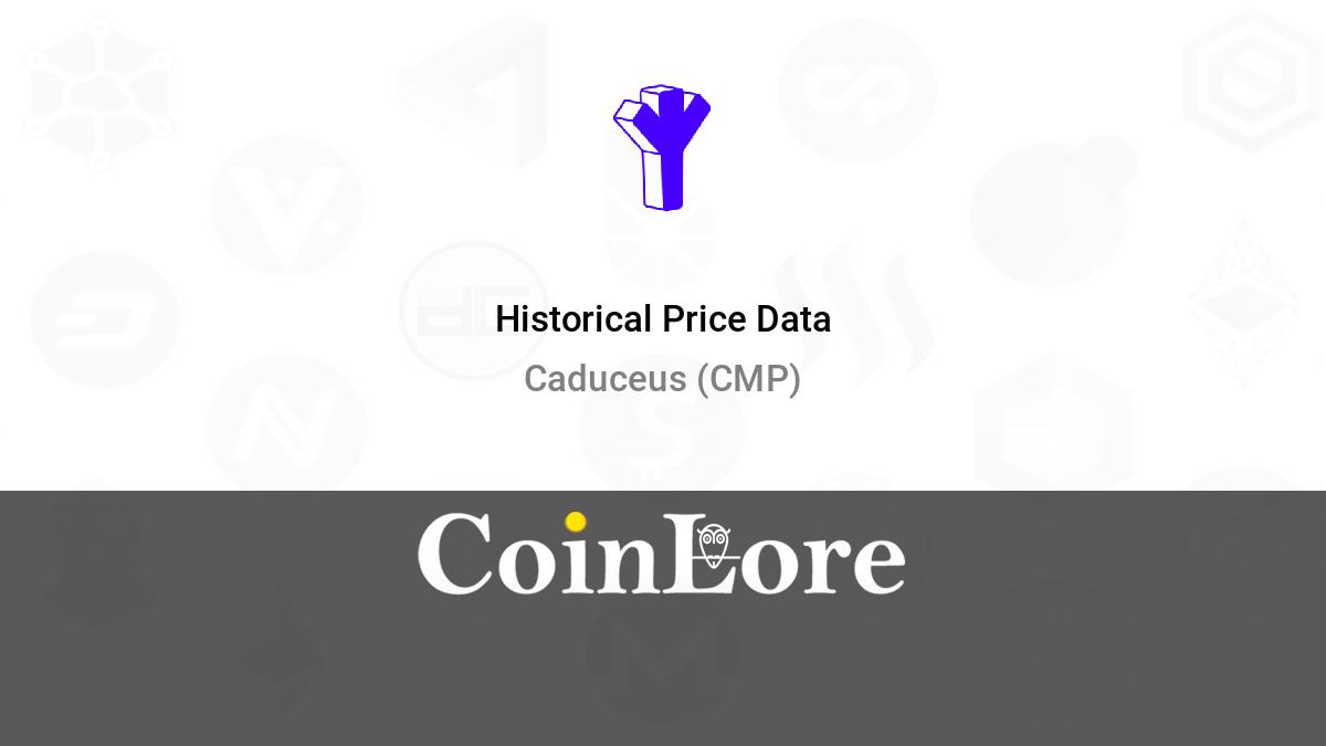 Caduceus (CMP) Historical Prices | CoinLore