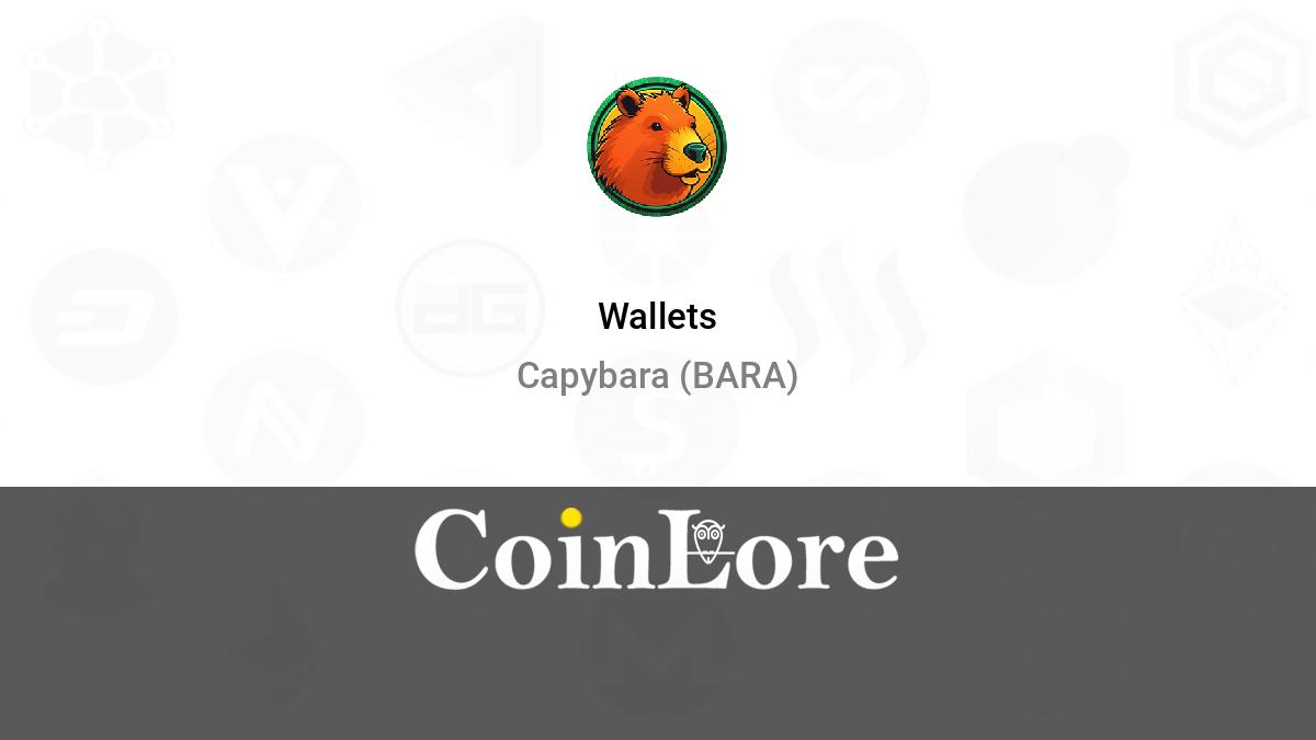 List of Top Capybara (BARA) Wallets | CoinLore