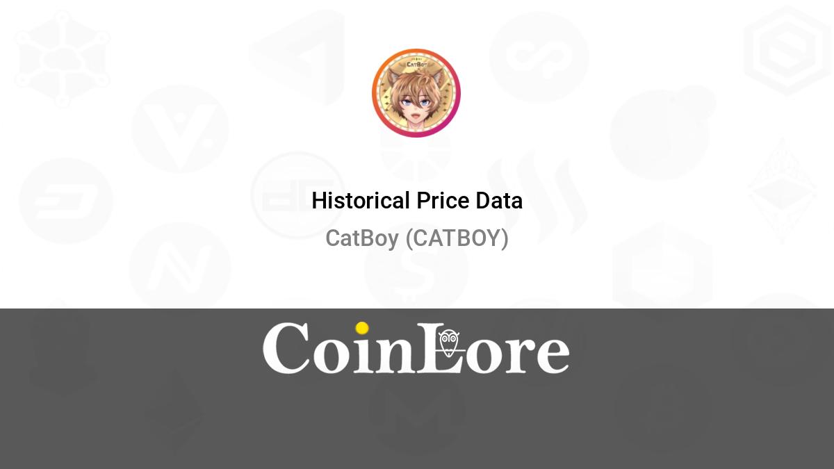 CatBoy [OLD] (CATBOY) Historical Prices | CoinLore