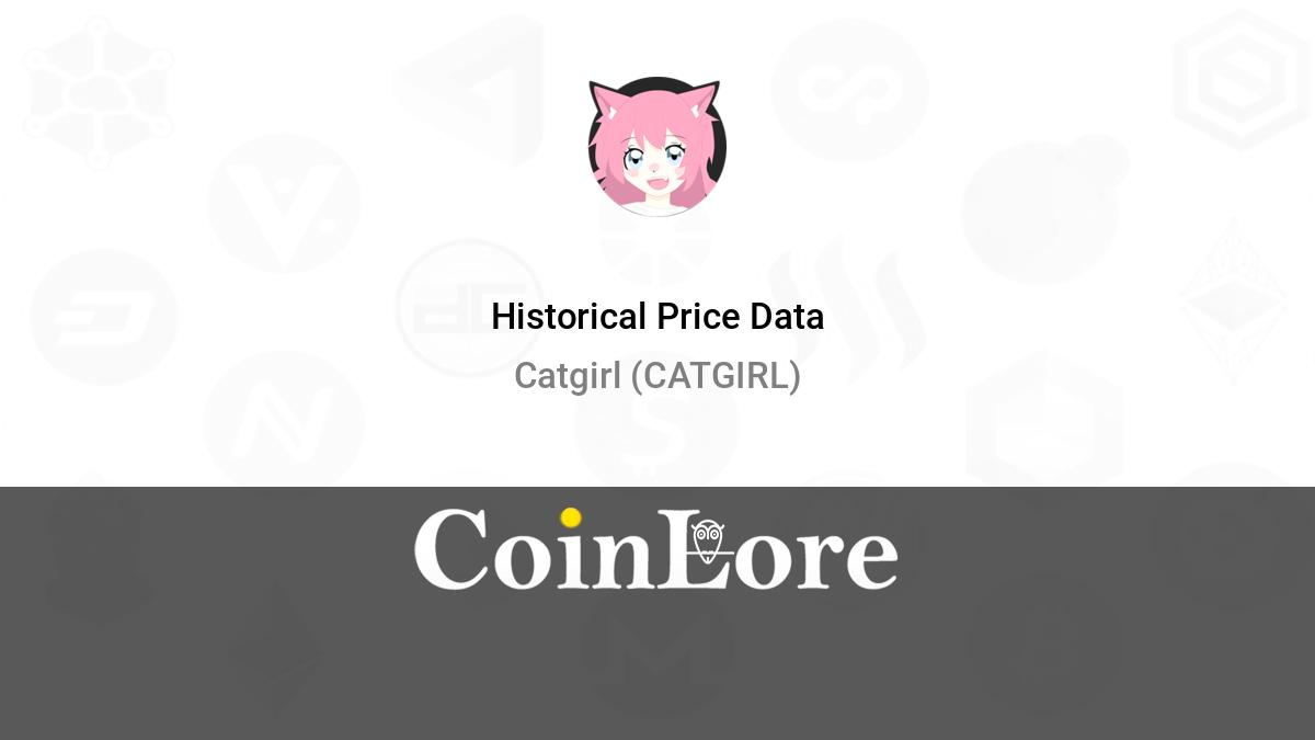 Catgirl (CATGIRL) Historical Prices | CoinLore