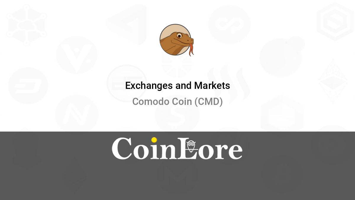 Comodo Coin (CMD) 거래소 | CoinLore
