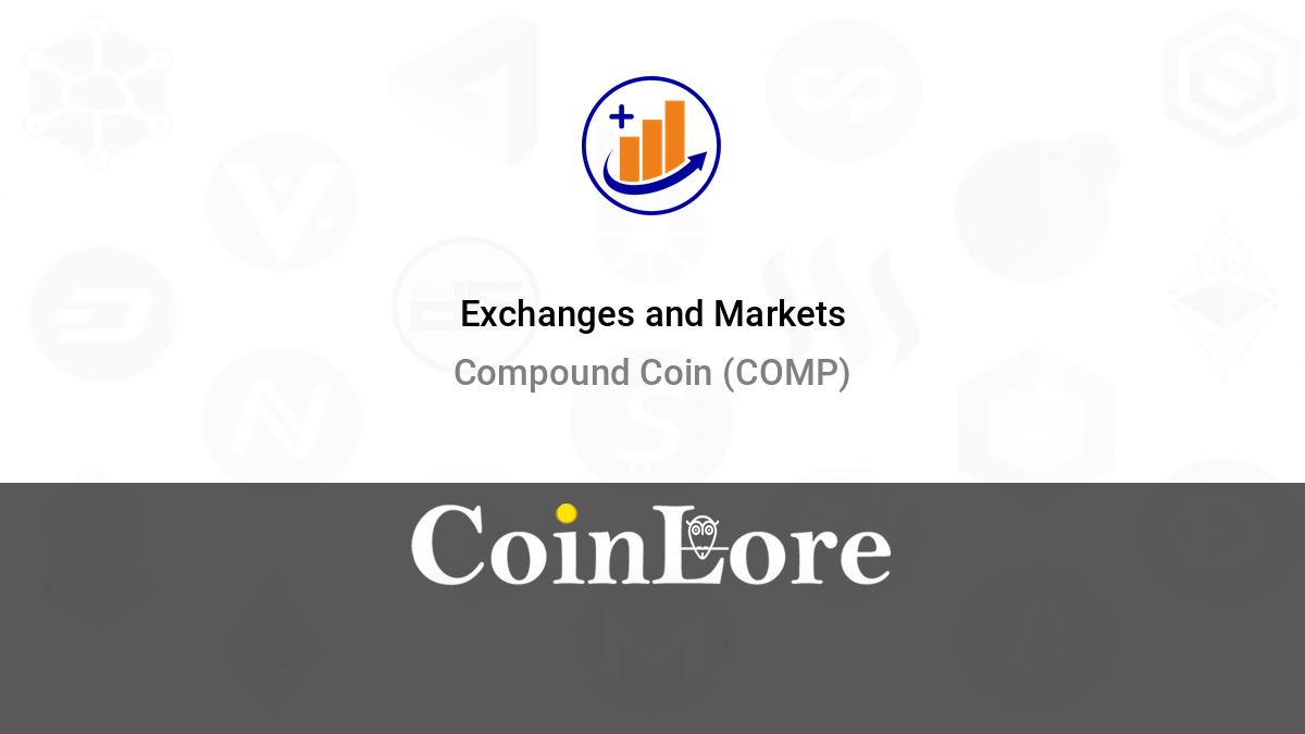 Compound Coin (COMP) 거래소 | CoinLore