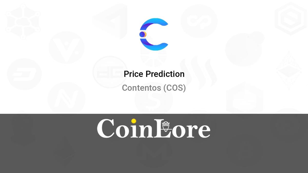 Contentos Price prediction, Short/Long Forecast - CoinLore