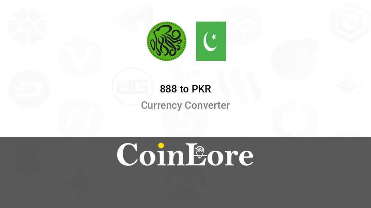 Convert 888 to PKR