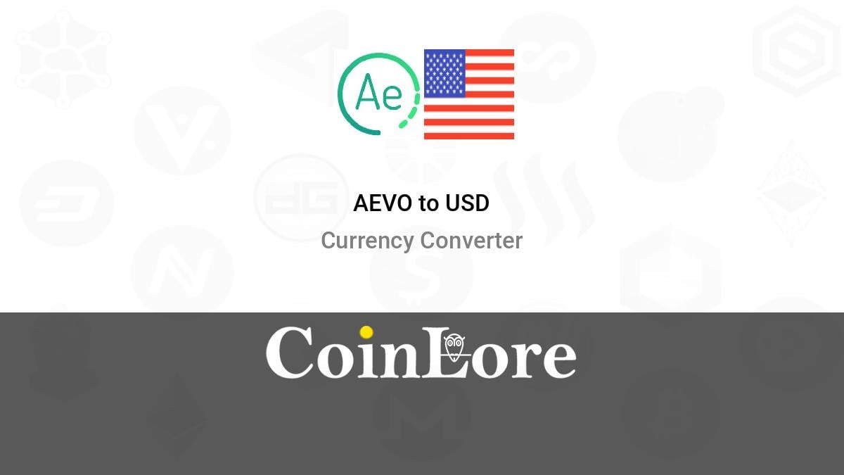Convert AEVO to USD