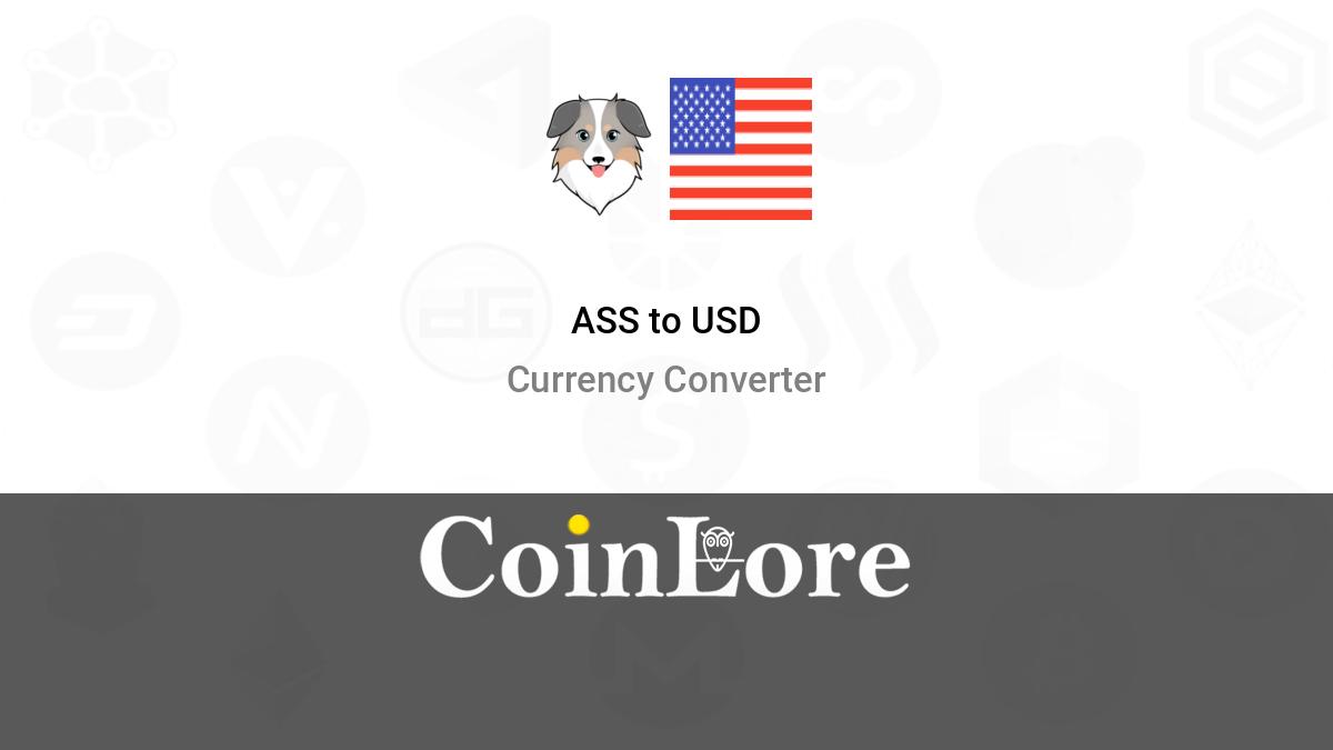 Convert ASS to USD