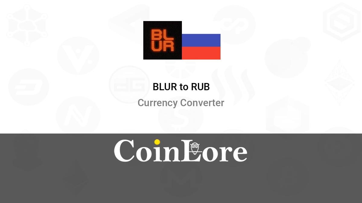 Convert BLUR to RUB