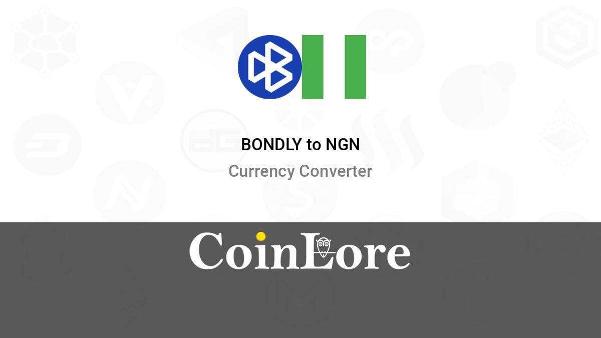 Convert BONDLY to NGN
