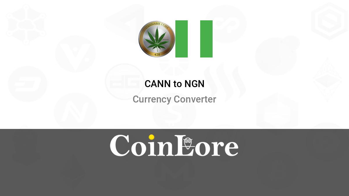Convert CANN to NGN