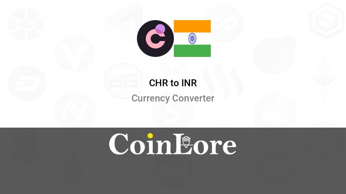 Convert CHR to INR