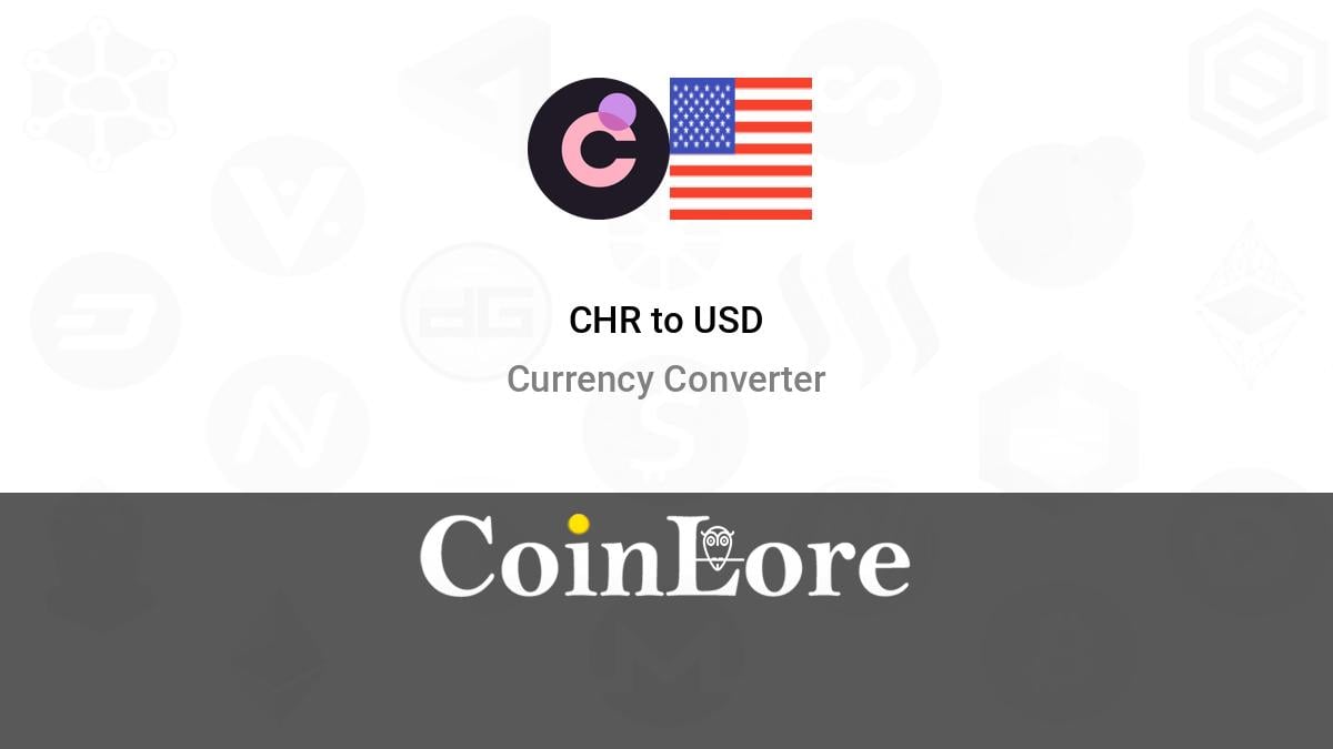 Convert CHR to USD