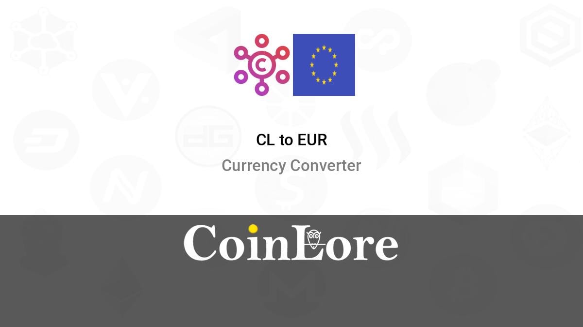 CL in euro (EUR) umrechnen | Rechner CoinLore