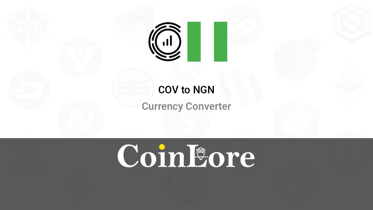 Convert COV to NGN