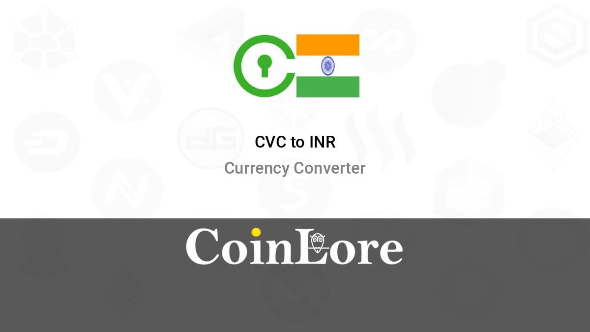 Convert CVC to INR