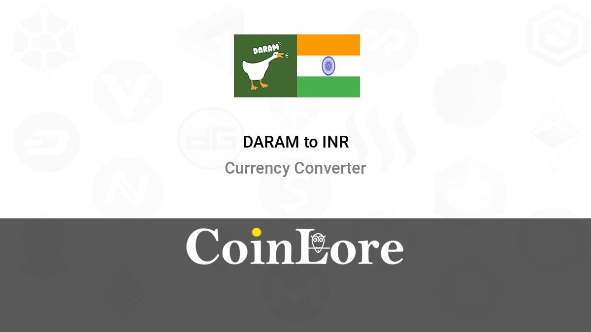 Convert DARAM to INR