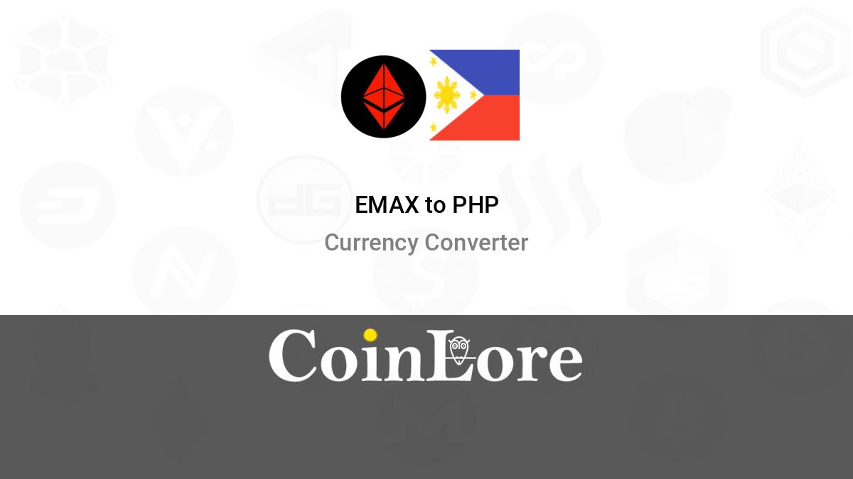Convert EMAX to PHP