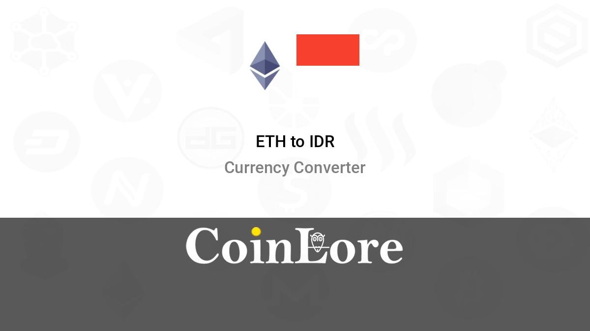 Convert ETH to IDR
