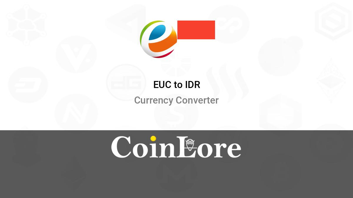 Convert EUC to IDR