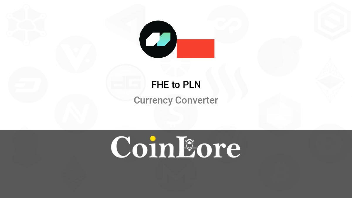 Convert FHE to PLN
