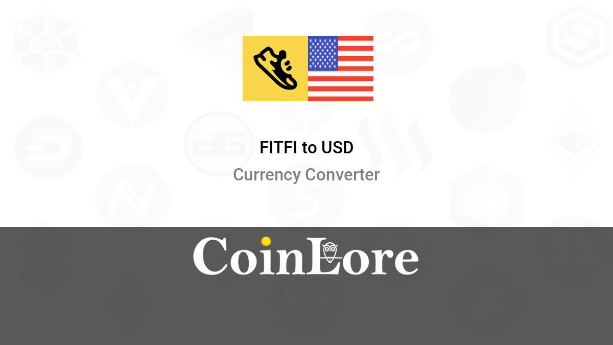 1 FITFI в долларах (USD) | Калькулятор CoinLore