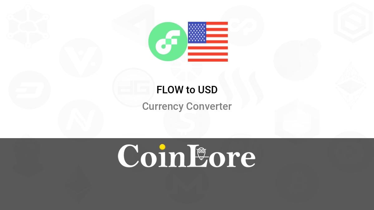 Convert FLOW to USD