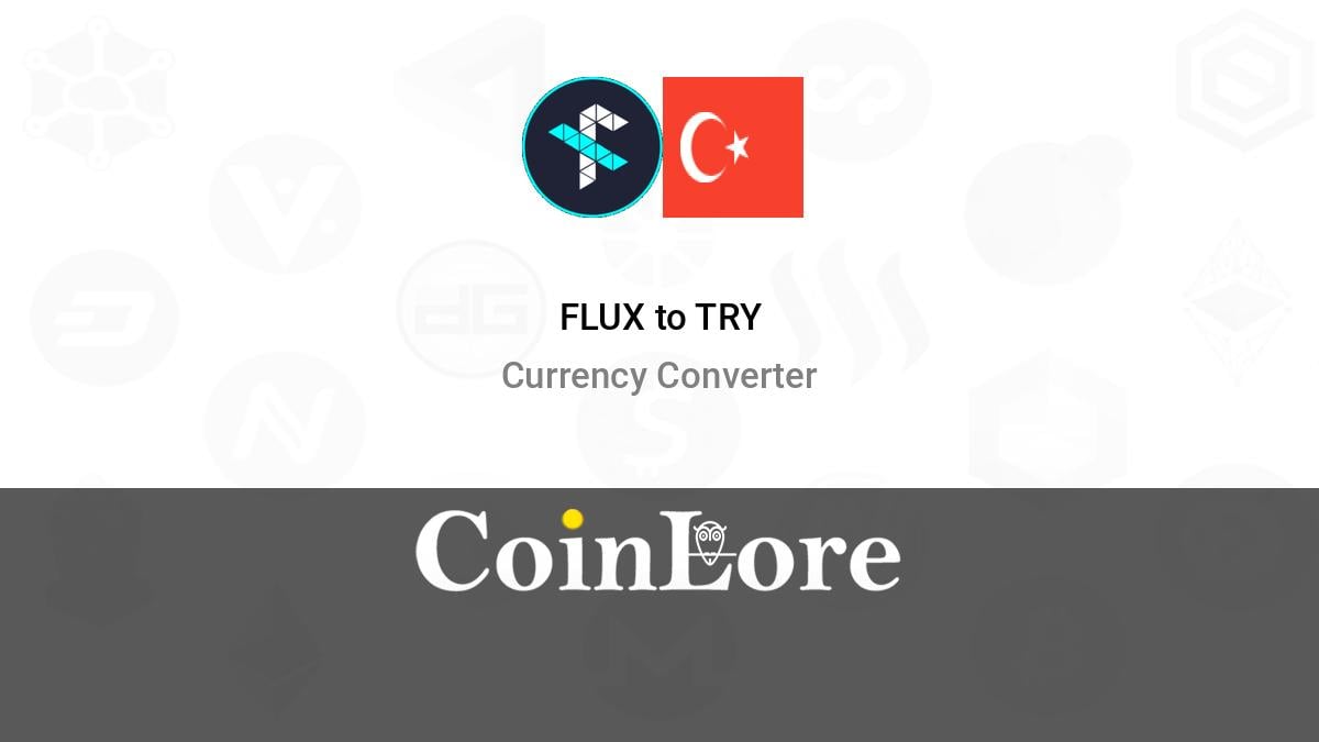 Convert FLUX to TRY