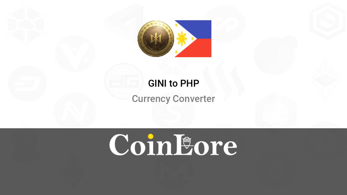 Convert GINI to PHP
