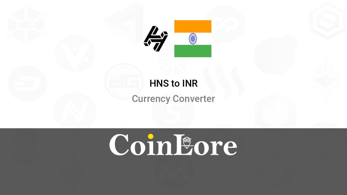 Convert HNS to INR