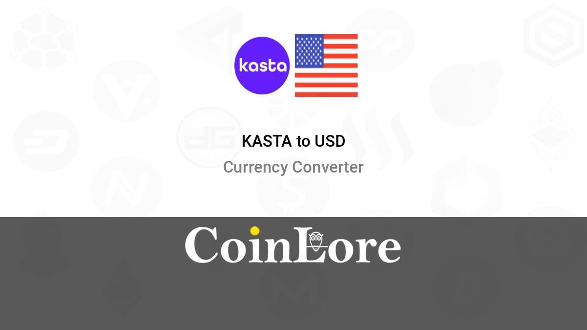 Convert KASTA to USD