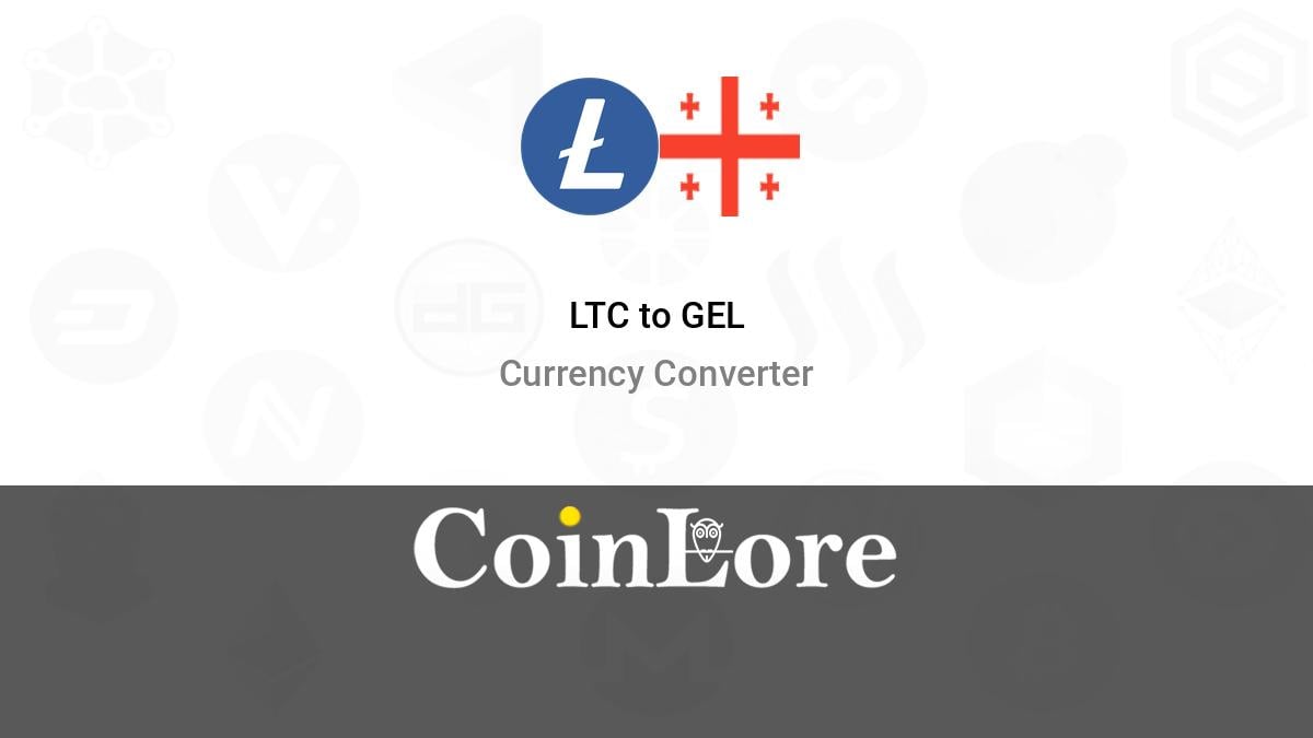 Convert LTC to GEL