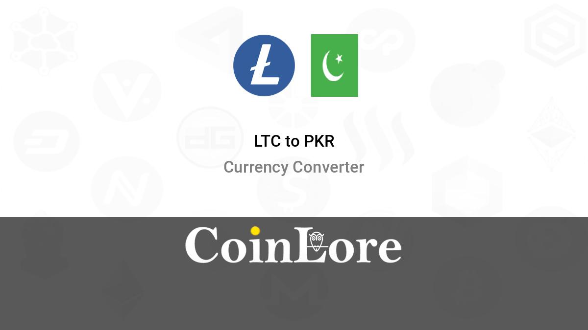 Convert LTC to PKR