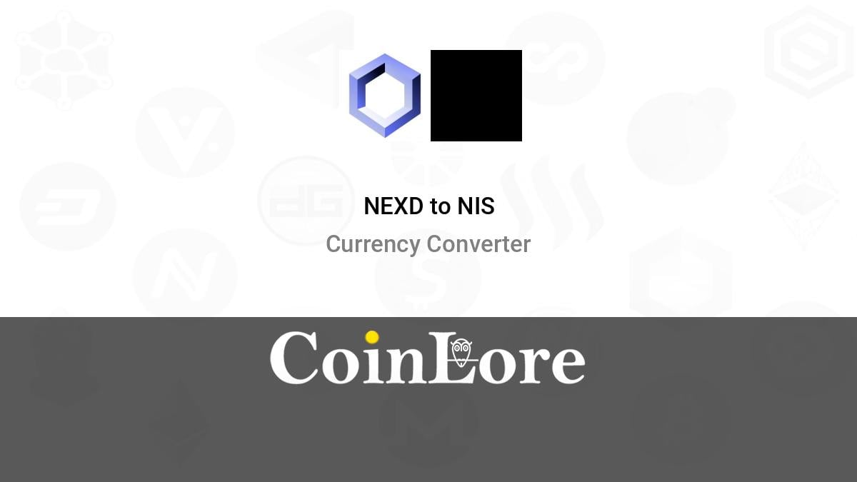 Convert NEXD to NIS