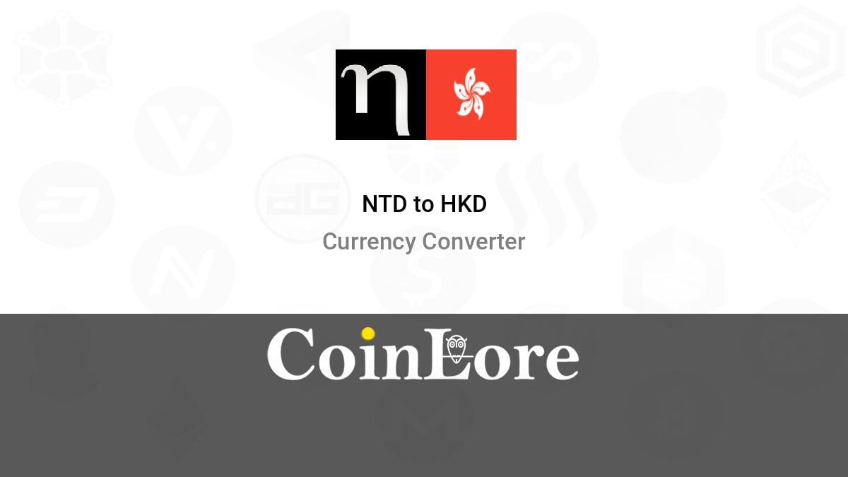 Convert NTD to HKD