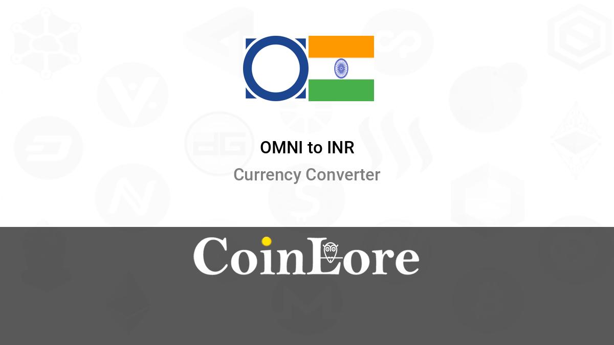 Convert OMNI to INR