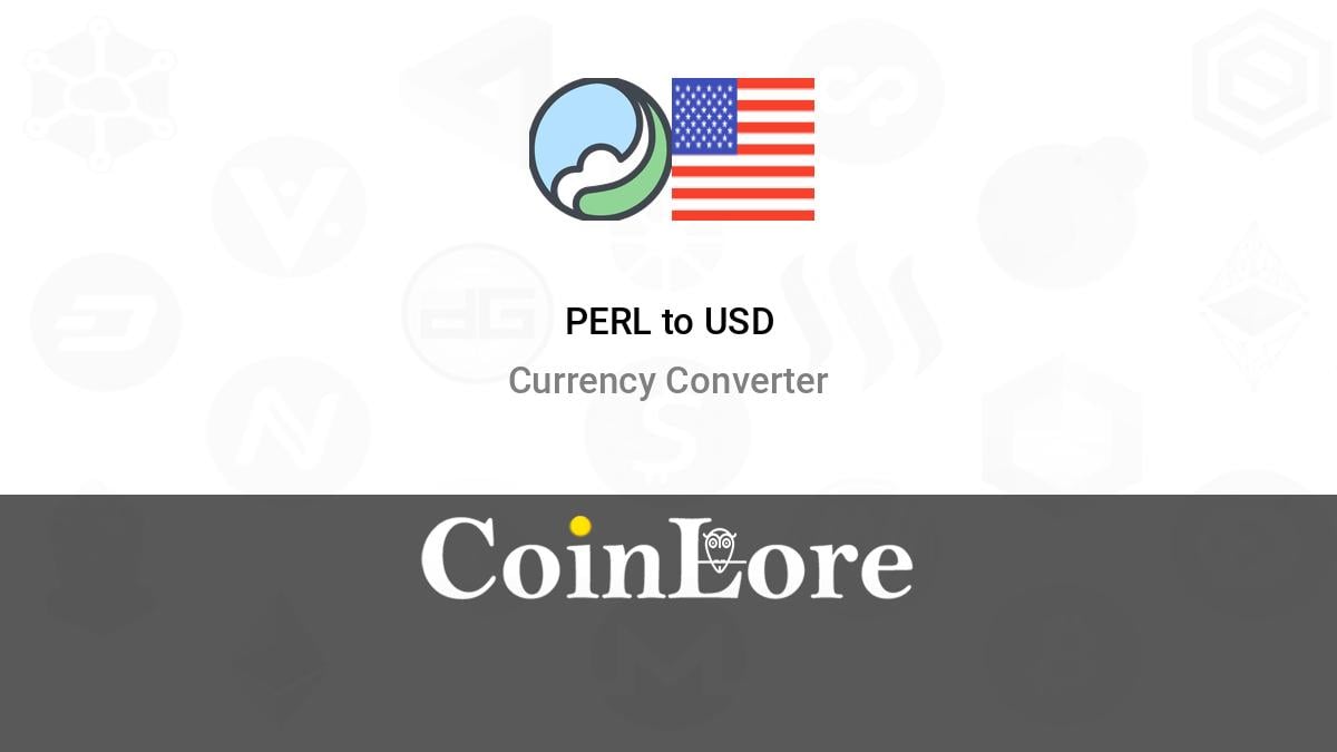 Convert PERL to USD
