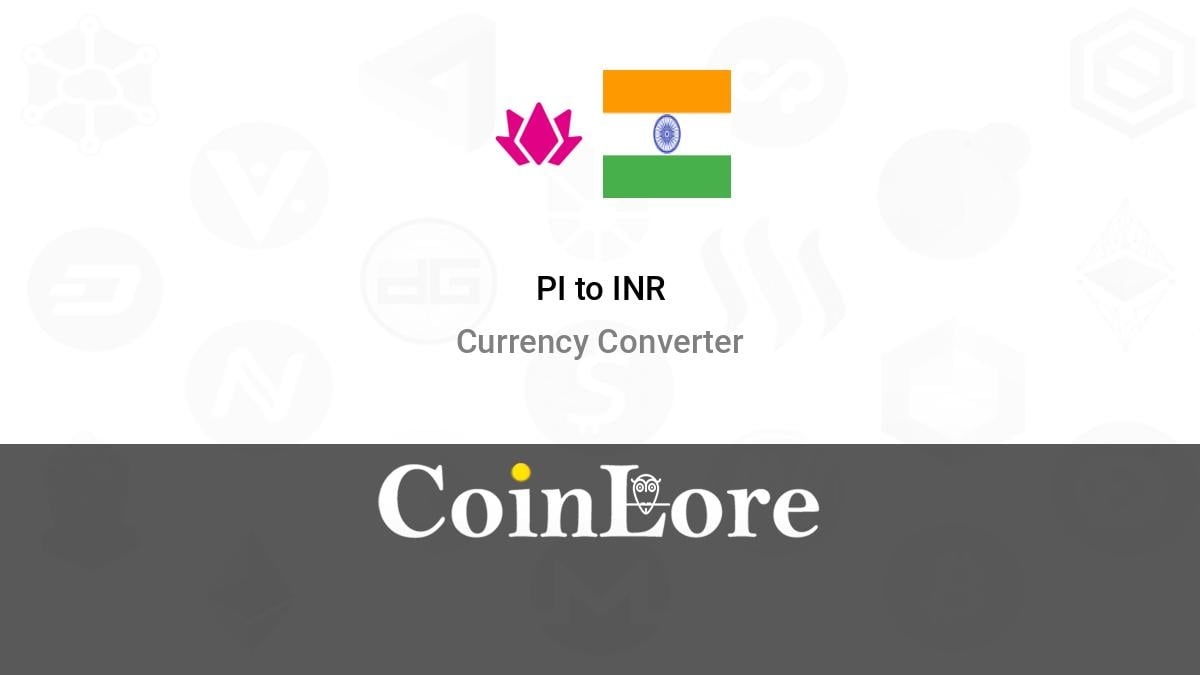 Convert PI to INR